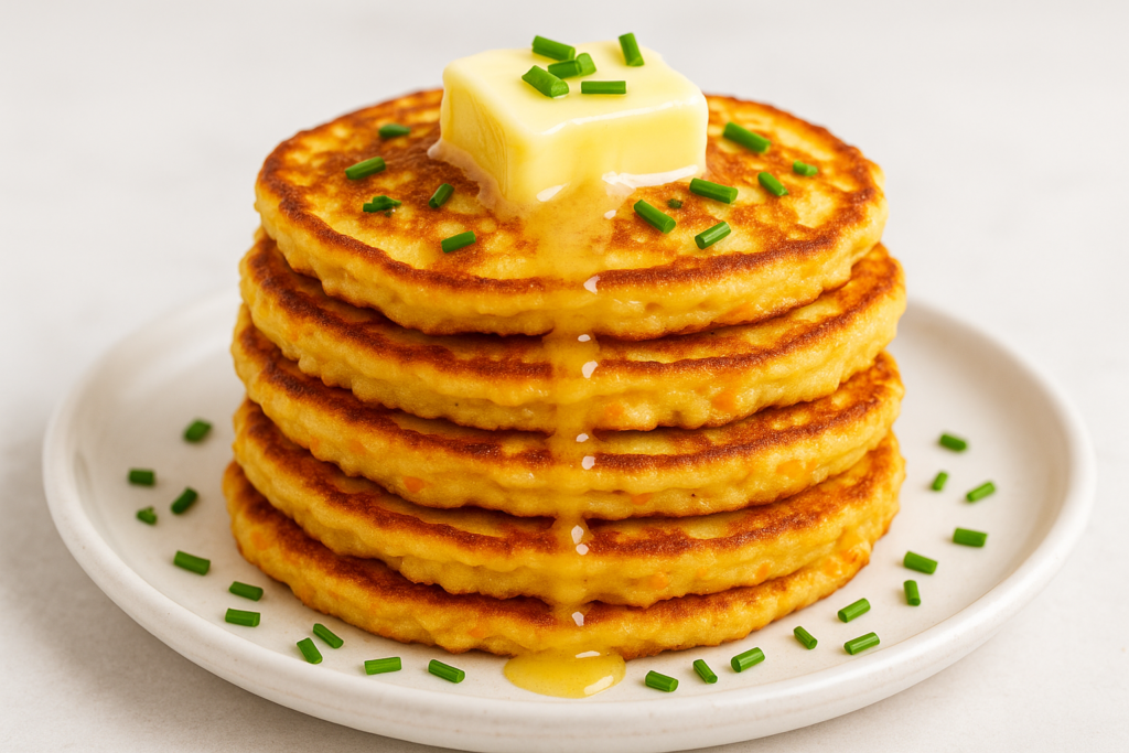 Low-Carb Cheddar Pancakes: A Savory Breakfast Treat - Living Diabetes